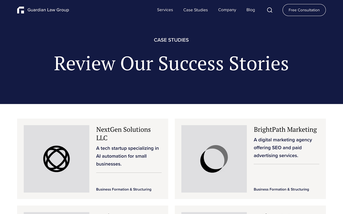 Guardian Law Group | Wix Marketplace | Wix.com